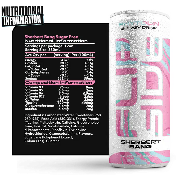 Sherbert Bang Sugar Free 24pk – Flipside Energy